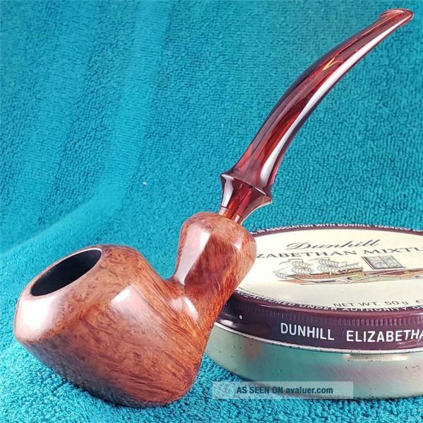 DON WARREN 360 FLAME GRAIN BENT ACORN FREEHAND AMERICAN ESTATE Pipe ...