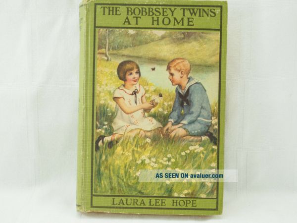 Vintage 1916 Bobbsey Twins At Home Hardcover Book Laura Lee Hope ...