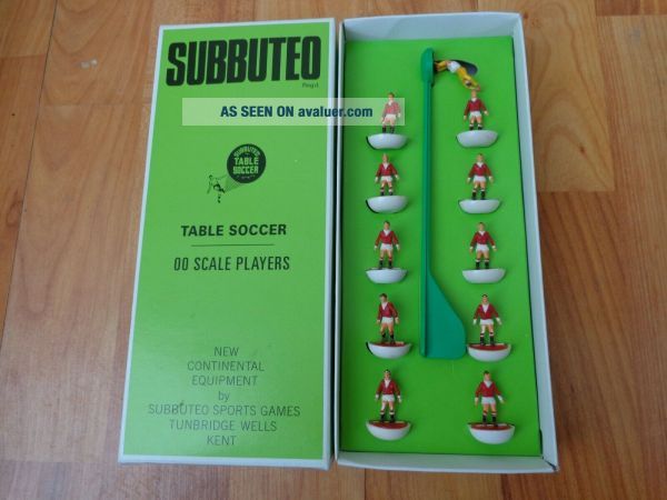 VINTAGE SUBBUTEO HW HEAVYWEIGHT REF 100 MANCHESTER UNITED COMPLETE ...