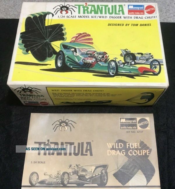 Monogram 1/24 Trantula 1968 Tom Daniel Built Great Box | #27481231