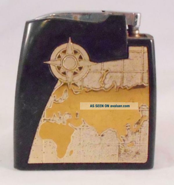 PIEDMONT LEAF TOBACCO COMPANY VINTAGE ADVERTISING TABLE LIGHTER WORLD ...