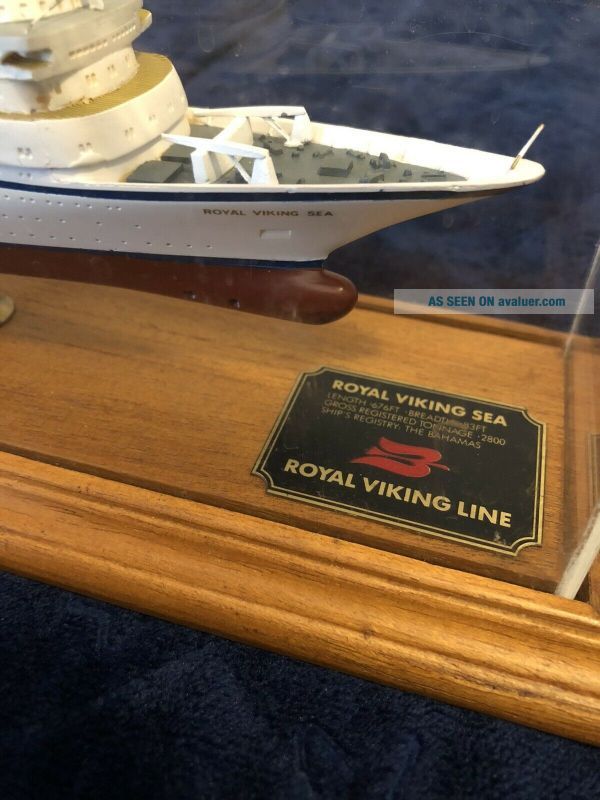 Royal Viking Line - Royal Viking Sea Plexiglass Cased Model | #27589451