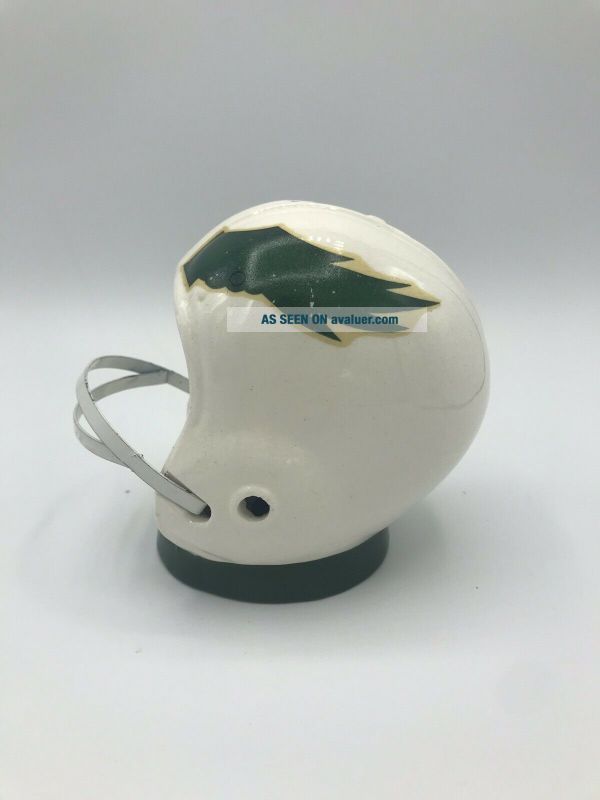 Vtg Philly Eagles Helmet Coin Piggy Bank ITC Ceramic Authentic HTF ...