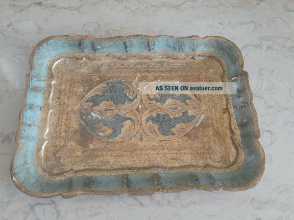 Vintage Wooden Box Collectible Trinket Jewelry Wood Box Footed Chest ...