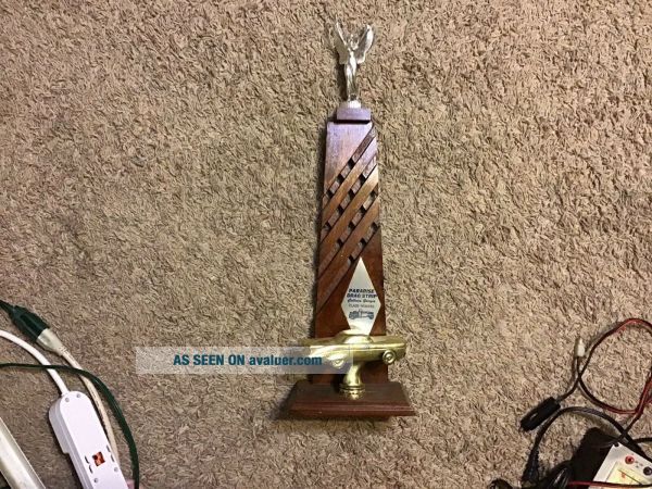 1960s Drag Strip Trophy Racing Hot Rod Race Car Dragstrip VINTAGE Drag ...
