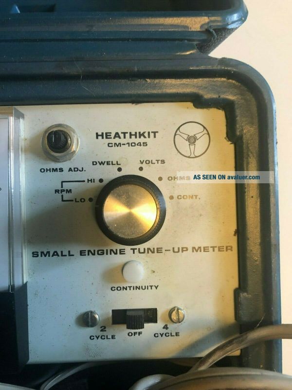 Vintage HEATHKIT CM - 1045 Small Engine Tune - Up Analyzer Meter (, May ...
