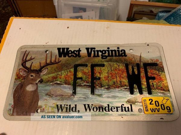 West Virginia Wildlife Deer License Plate | #27888836