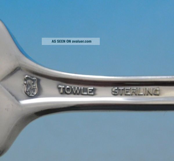Candlelight By Towle Sterling Silver Serving Spoon Pierced 9 - Hole ...