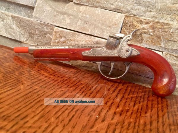 Vintage Hubley Early American Flintlock Jr. Toy Cap Pistol Gun Bakelite ...