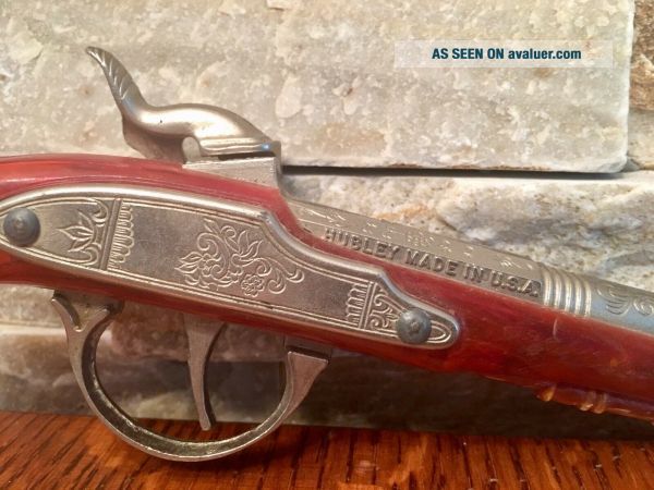 Vintage Hubley Early American Flintlock Jr. Toy Cap Pistol Gun Bakelite ...