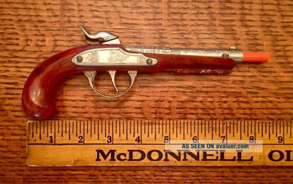 Vintage Hubley Early American Flintlock Jr. Toy Cap Pistol Gun Bakelite ...