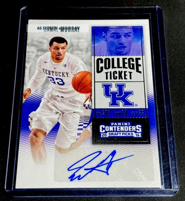JAMAL MURRAY 2016 CONTENDERS DRAFT PICKS AUTO AUTOGRAPH RC ROOKIE ...