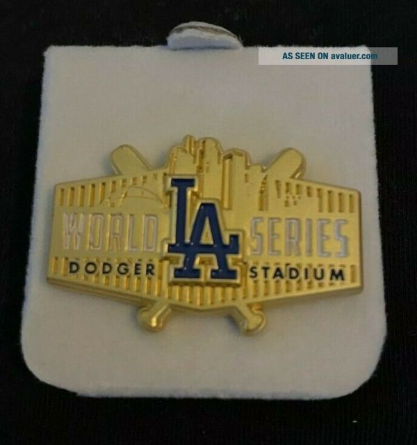 2018 Los Angeles Dodgers MLB World Series Press Pin - Dodger Stadium ...