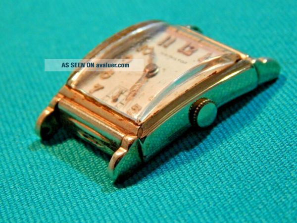 ESTATE Vintage Hamilton 980 - 10K Gold Filled Men ' S Watch 17 Jewels ...