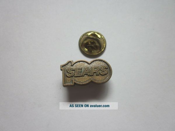 VINTAGE 100 YEAR ANNIVERSARY SEARS ' RETAIL STORE PIN | #28127558