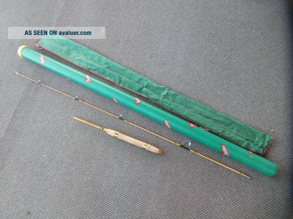 VINTAGE HEDDON PAL MARK III 7450 ULTRA LIGHT SPINNING ROD /SOCK. /TUBE ...