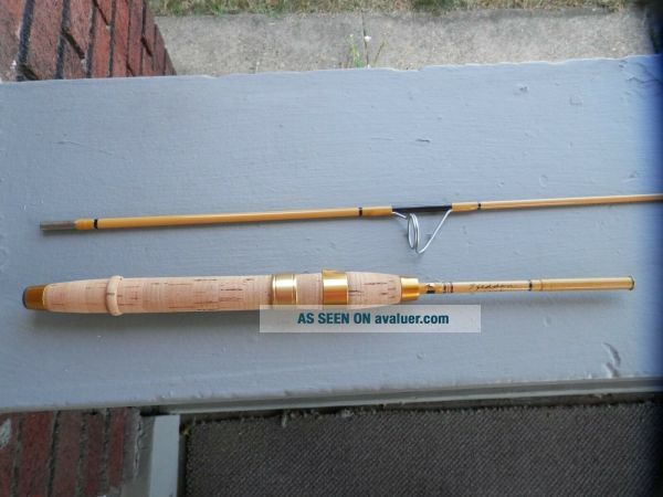 VINTAGE HEDDON PAL MARK III 7450 ULTRA LIGHT SPINNING ROD /SOCK. /TUBE ...