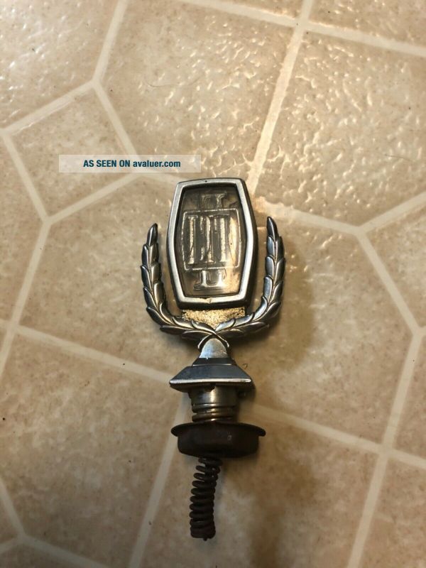 Vintage Late 1970’s Ford LTD II Clear Hood Ornament/Emblem W/Spring ...