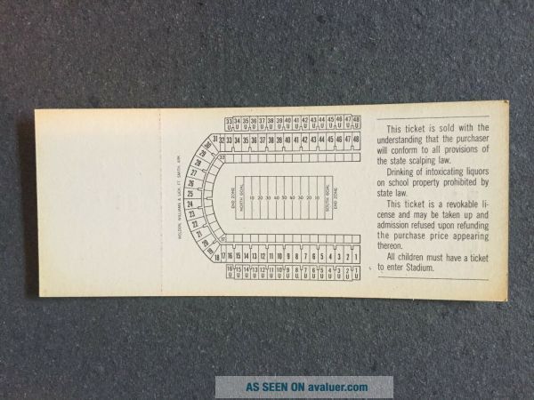 1966 Texas Longhorns Vs Indiana Hoosiers Vintage College Football ...