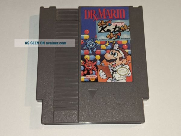 DR. MARIO Doctor RX Vintage Nintendo NES Video Game Cartridge NES ...