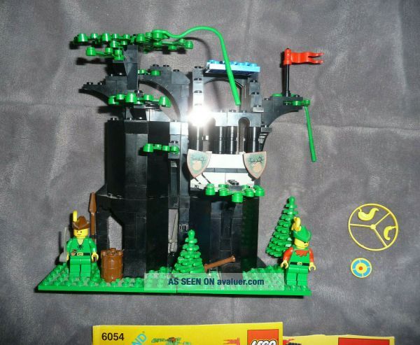 Lego 6054 Forestman ' S Hideout Legoland Set With Instructions And Mini ...