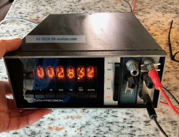 Vintage Data Precision NIXIE TUBE Multimeter | #28401206