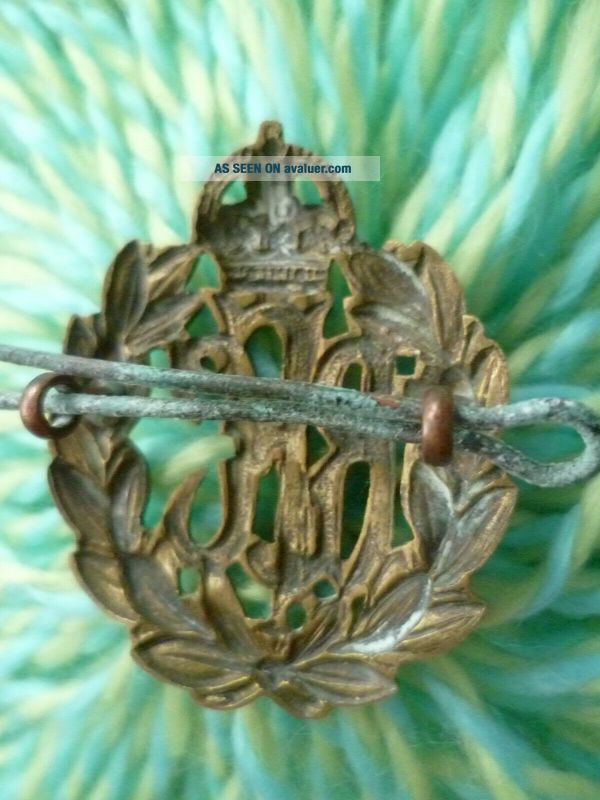 WW1 RFC Royal Flying Corps Cap Badge All BRASS 2 Lugs ANTIQUE | #28407971