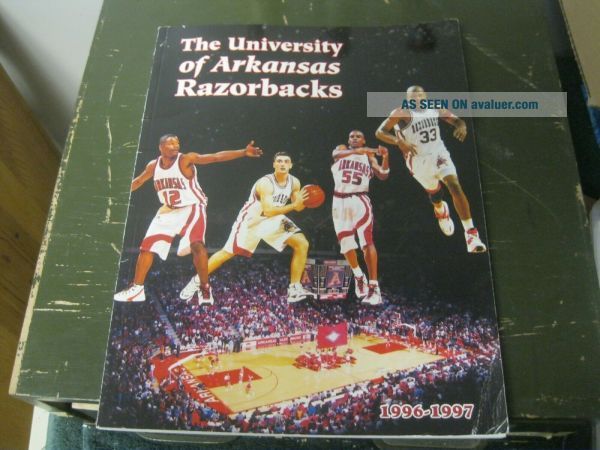 ARKANSAS RAZORBACKS 1996 - 97 BASKETBALL MEDIA GUIDE | #28400875
