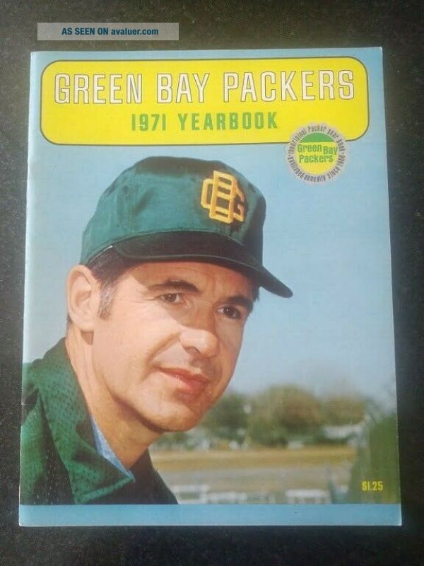 1971 NFL Green Bay Packers Yearbook | #28414416