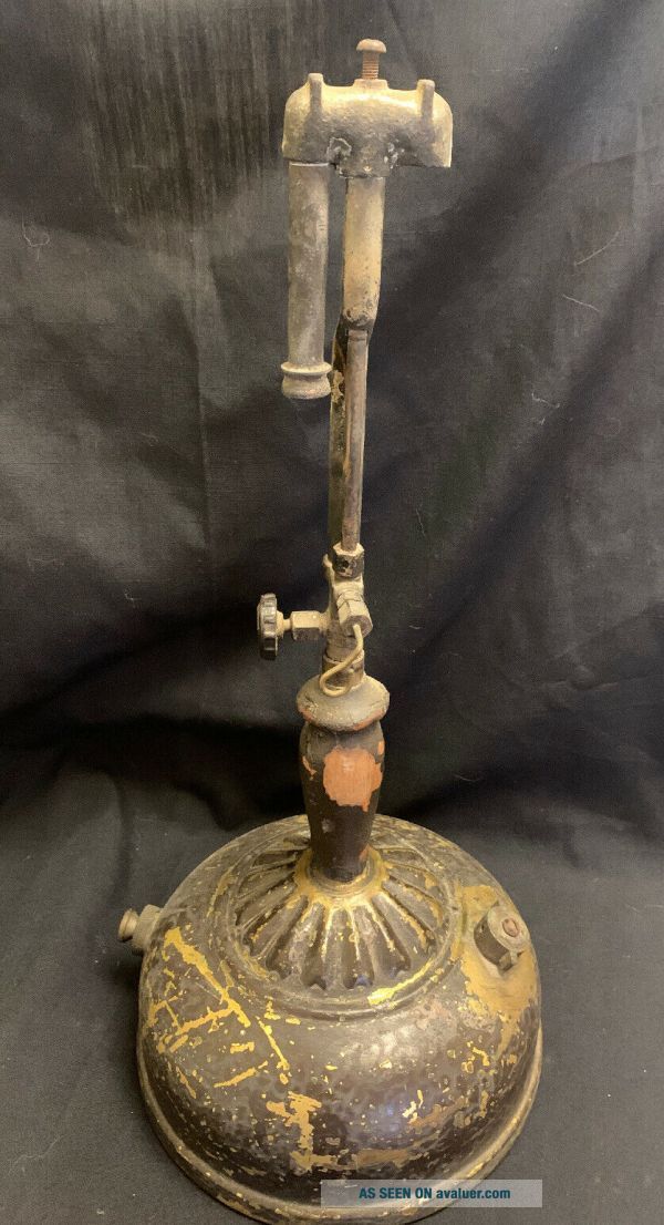 Vintage COLEMAN Quick - Lite GAS Table LAMP LANTERN Antique | #28473151