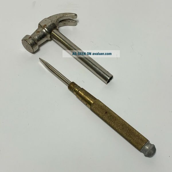 Vintage GAM Claw Hammer With 4 Nesting Flat - Head Screwdrivers ...