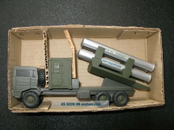 RARE Maquette Industrielle Aérospatiale Renault TRM Missile Exocet ...