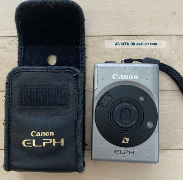 Vintage Camera Aps Canon Digital Film Format Complete ELPH 2 With ...