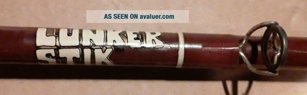 Vintage Fenwick Lunker Stik 6 ' 2 Piece Casting Rod PLC - 60 | #28576788