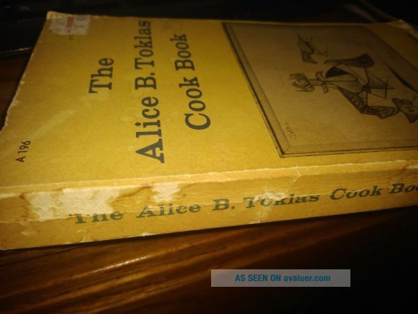 The Alice B Toklas Cook Book Anchor Picasso Cover 1960 Vintage | #28815369