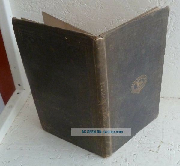 Vintage Book 1858 The History And Design Of The Foundling Hospital John ...