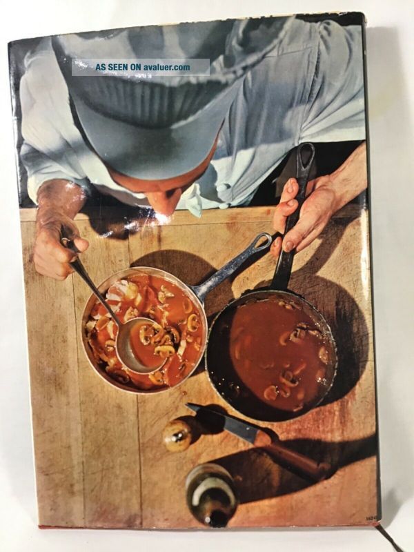 Chez Maxim’s Restaurant Gourmet Recipes Cookbook Vintage Paris 1962 ...