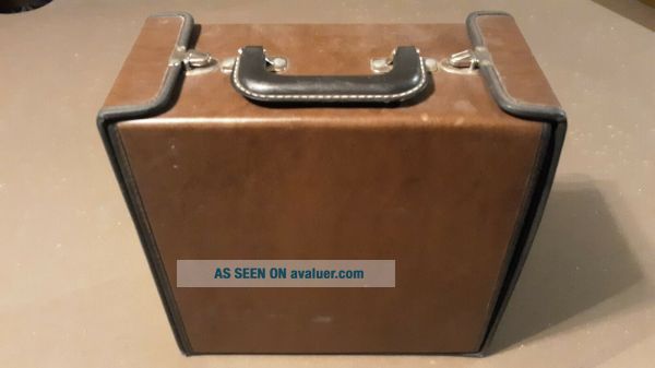 Vintage 8 - Track Cartridge Tape Carry Case Holds 20 Tapes | #28663380