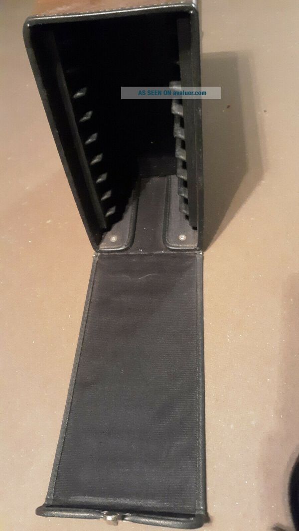 Vintage 8 - Track Cartridge Tape Carry Case Holds 20 Tapes | #28663380