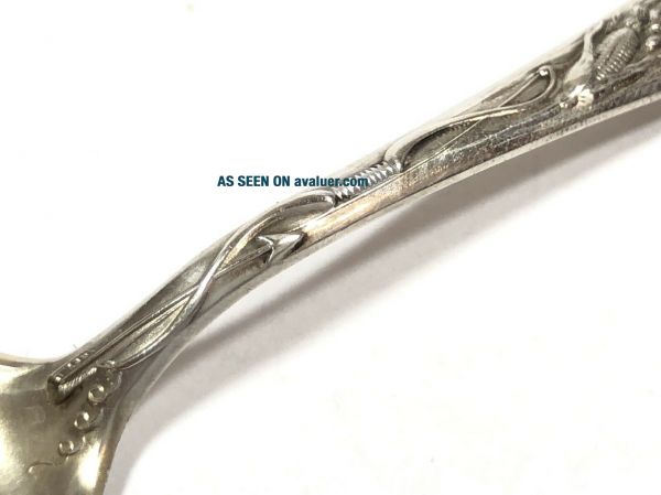 Vintage Sterling Silver Native American Indian Chief Souvenir Spoon ...