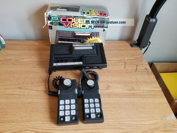 VINTAGE COLECO VISION EXPANSION MODULE 1 WITH CONTROLLERS | #28777343