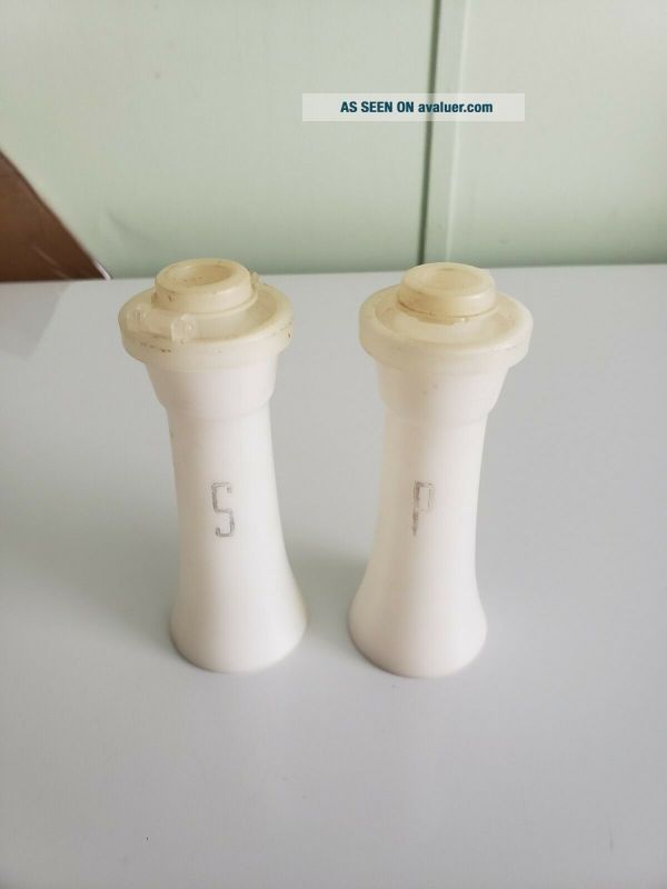 Vintage Tupperware Mini Hour Glass Salt And Pepper Shakers | #28969708