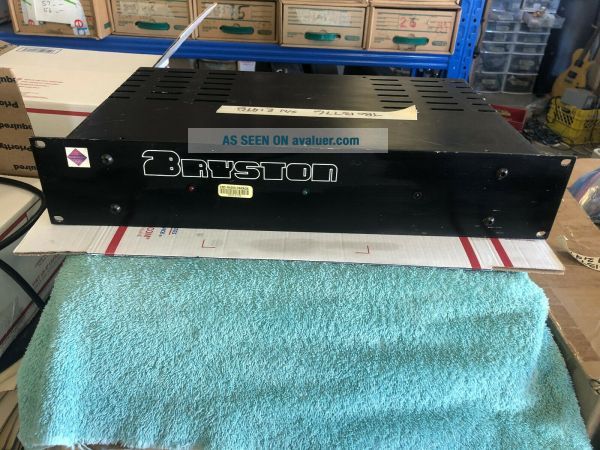 Vintage Bryston 2B PRO 2 Channel Power Amplifier Repair | #28789180
