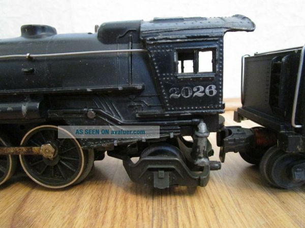 Vintage Lionel 027 Steam Locomotive 2026 & Tender Car - | #28868924