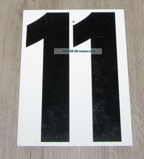 Number 10 Or 11 On Other Side Vintage Metal Sign For Pricing | #28765221
