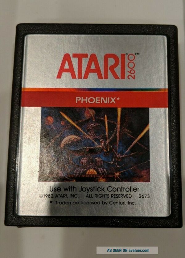 Phoenix (Atari 2600, 1982) CIB WITH INSTRUCTIONS Videogames Vintage ...
