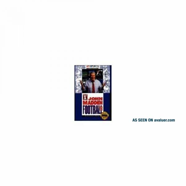 John Madden Football ' 93 For Sega Genesis Vintage | #28891439