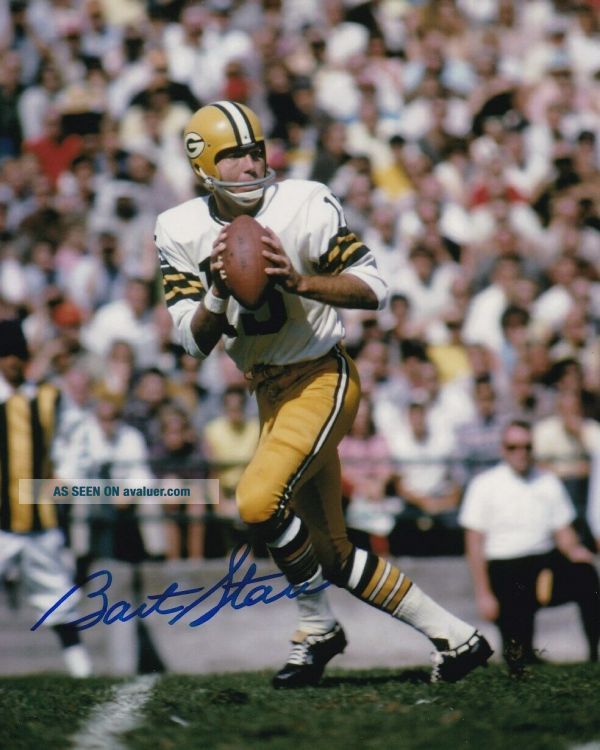 BART STARR SIGNED AUTOGRAPH 8X10 PHOTO GREEN BAY PACKERS | #29026899