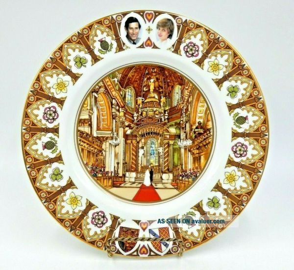 VINTAGE ROYAL WEDDING PRINCE CHARLES AND PRINCESS DIANA COMMEMORATIVE ...