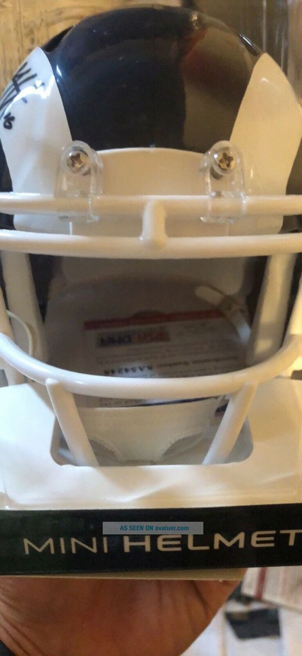 Jared Goff Signed Los Angeles Rams Mini - Helmet | #29053735
